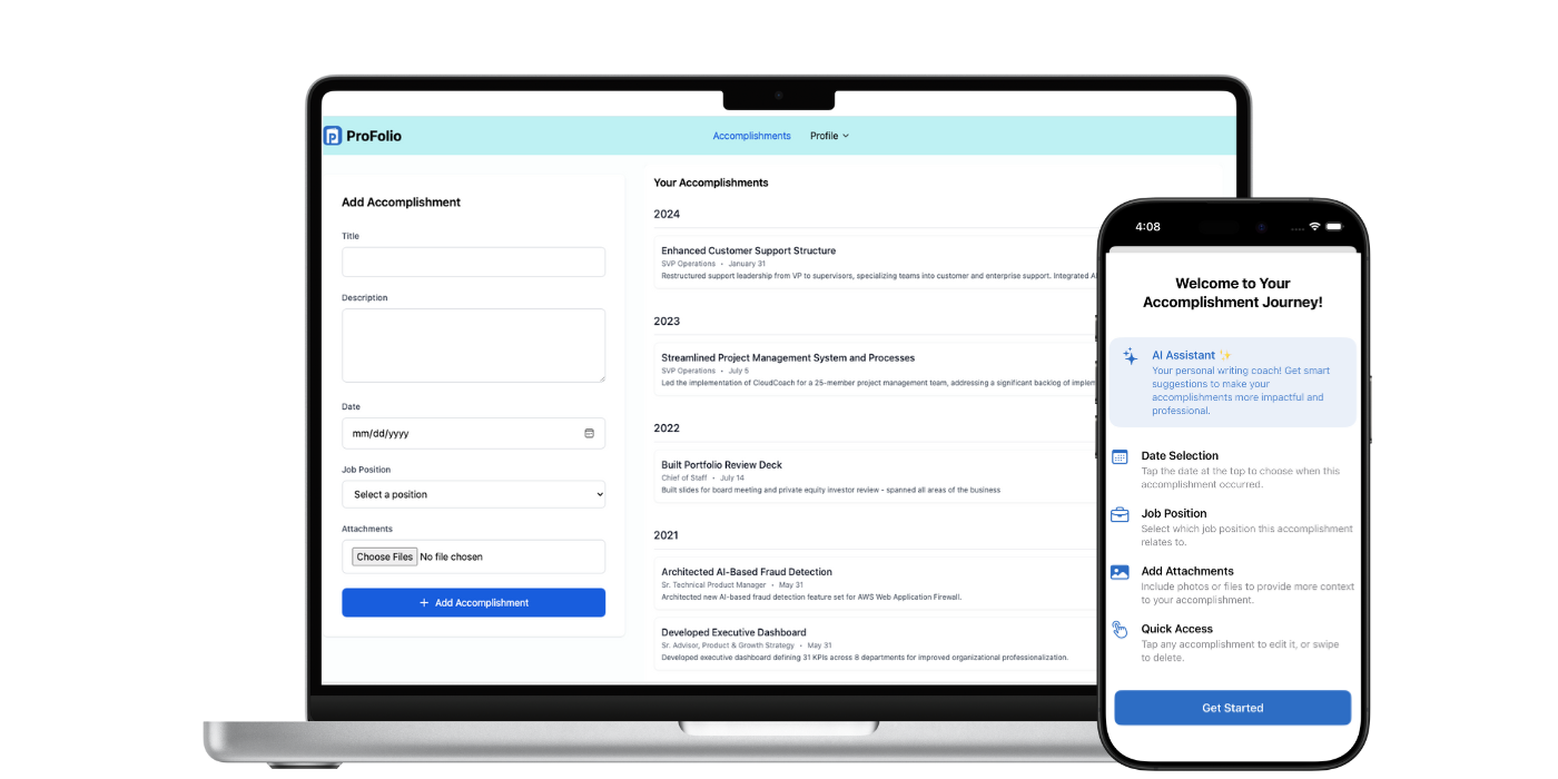 ProFolio - Your AI-Powered Career Companion